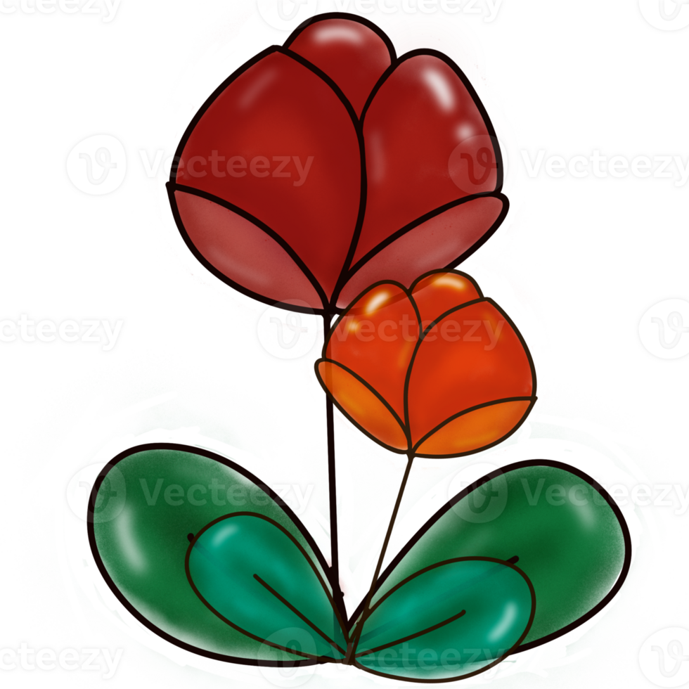 Fleurs En Automne 28633457 Png
