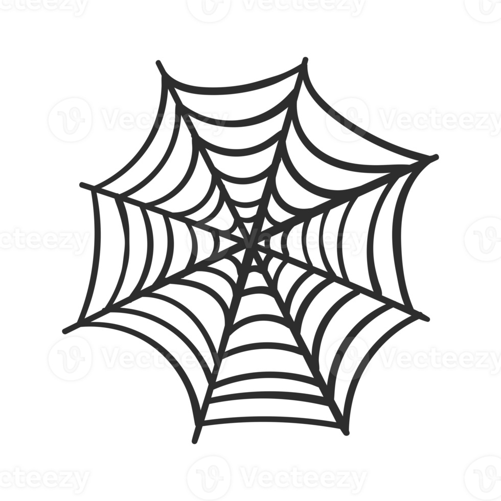 Spooky Spider Web Clipart Png 28634542 Png