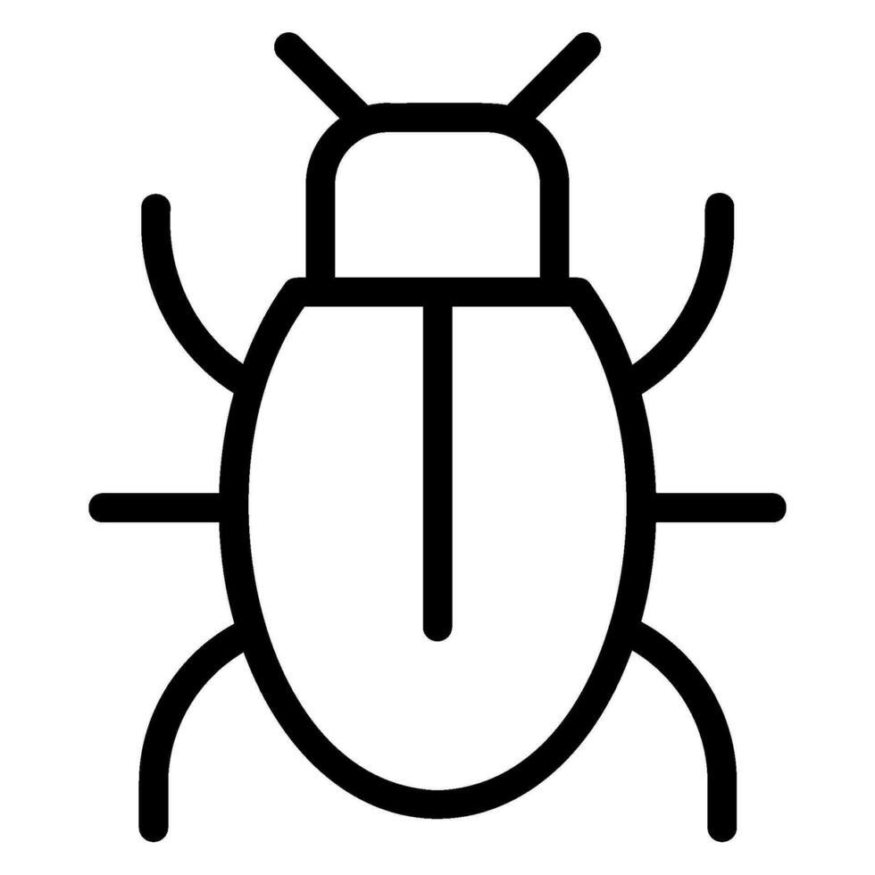 bug line icon 28641440 Vector Art at Vecteezy