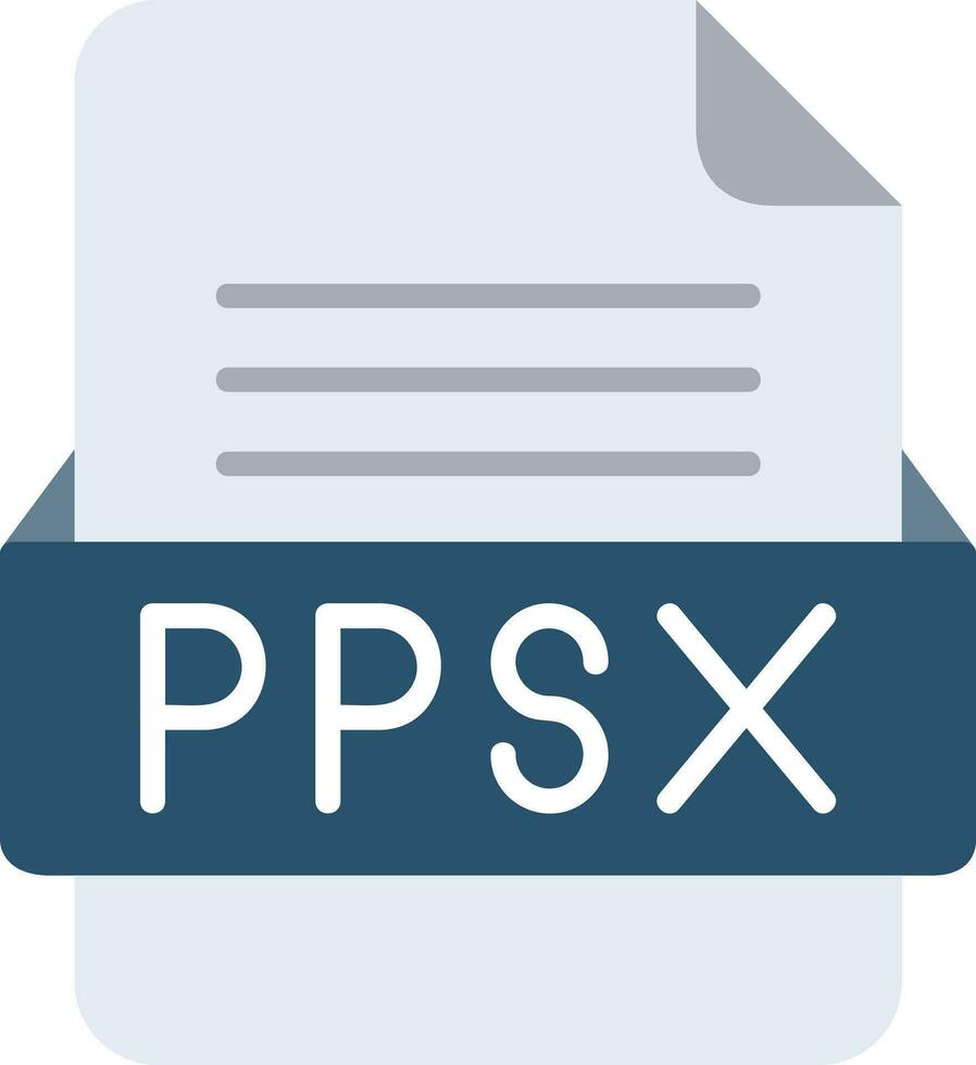PPSX File Format Line Icon 28642777 Vector Art at Vecteezy