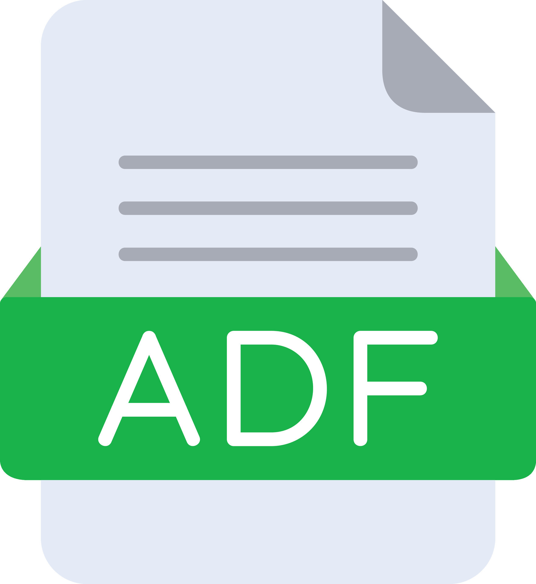 Adf File Format Line Icon 28642793 Vector Art At Vecteezy