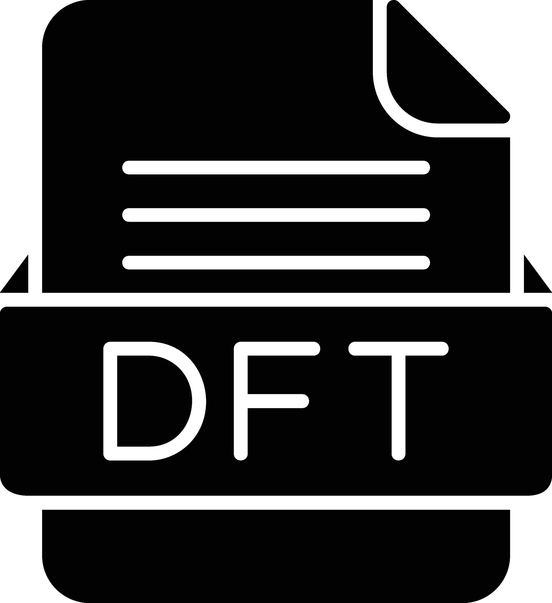 Dft File Format Line Icon 28642829 Vector Art At Vecteezy