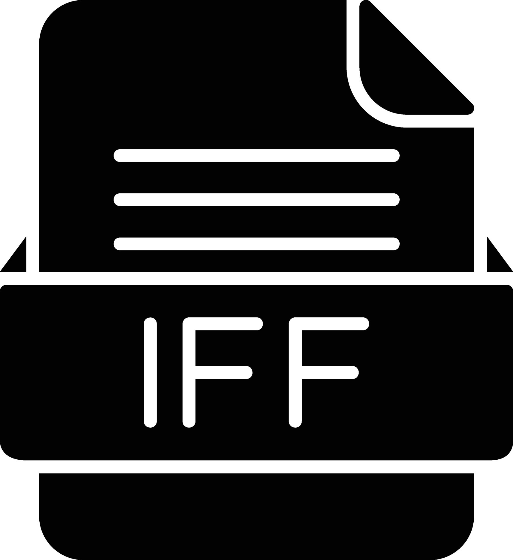 IFF File Format Line Icon 28642837 Vector Art at Vecteezy IFF File Format Line Icon 28642837 Vector Art at Vecteezy