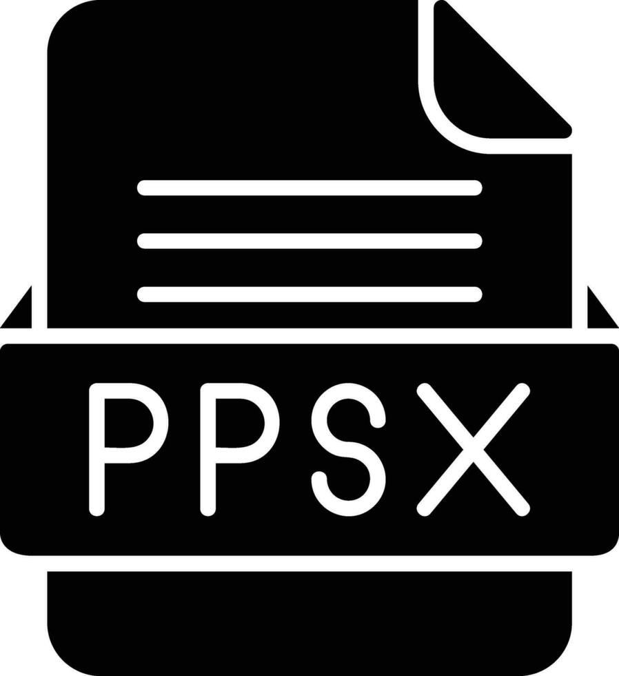 PPSX File Format Line Icon 28642845 Vector Art at Vecteezy