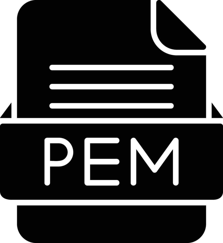 PEM File Format Line Icon 28642862 Vector Art at Vecteezy PEM File Format Line Icon 28642862 Vector Art at Vecteezy