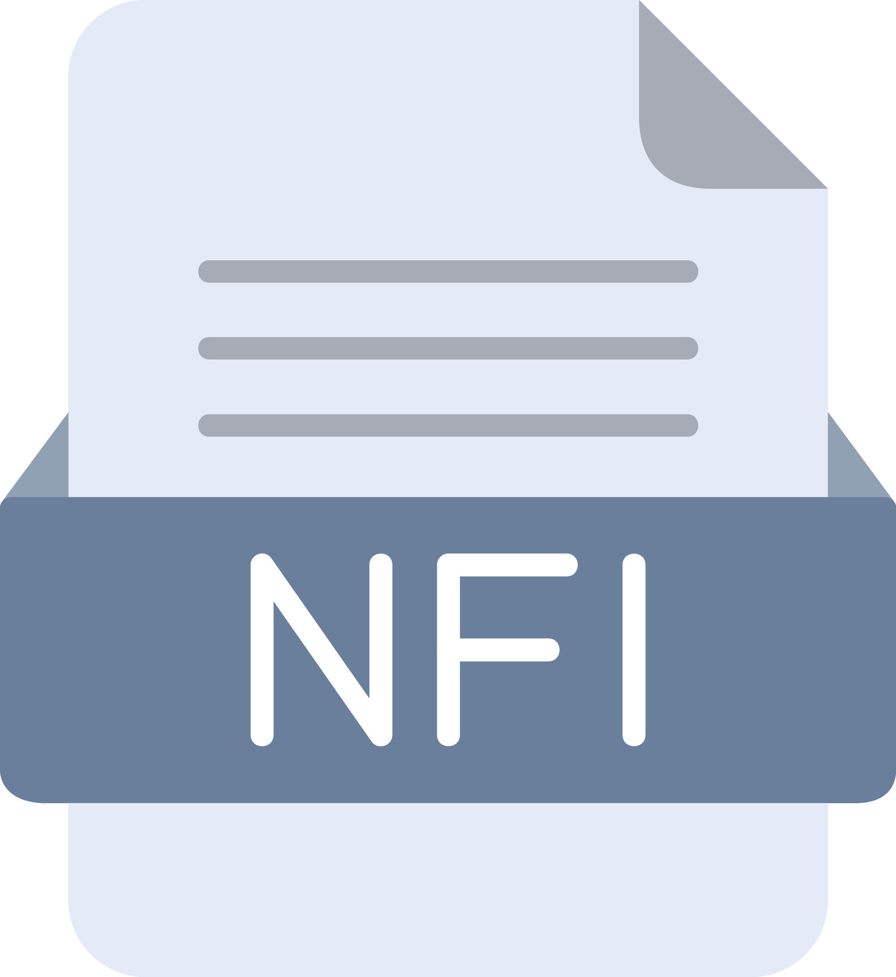 NFI File Format Line Icon 28642932 Vector Art at Vecteezy