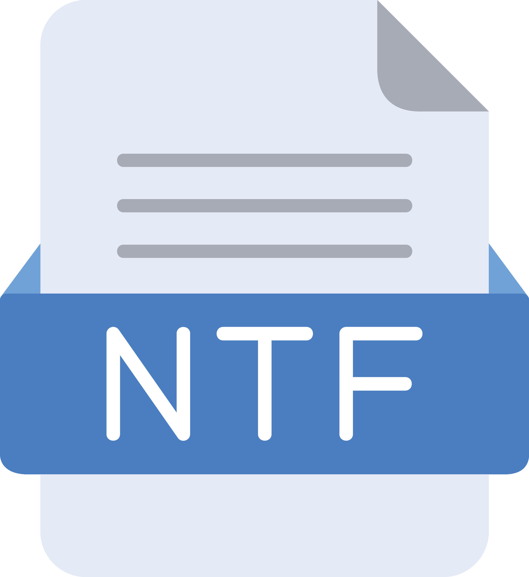 NTF File Format Line Icon 28642958 Vector Art at Vecteezy