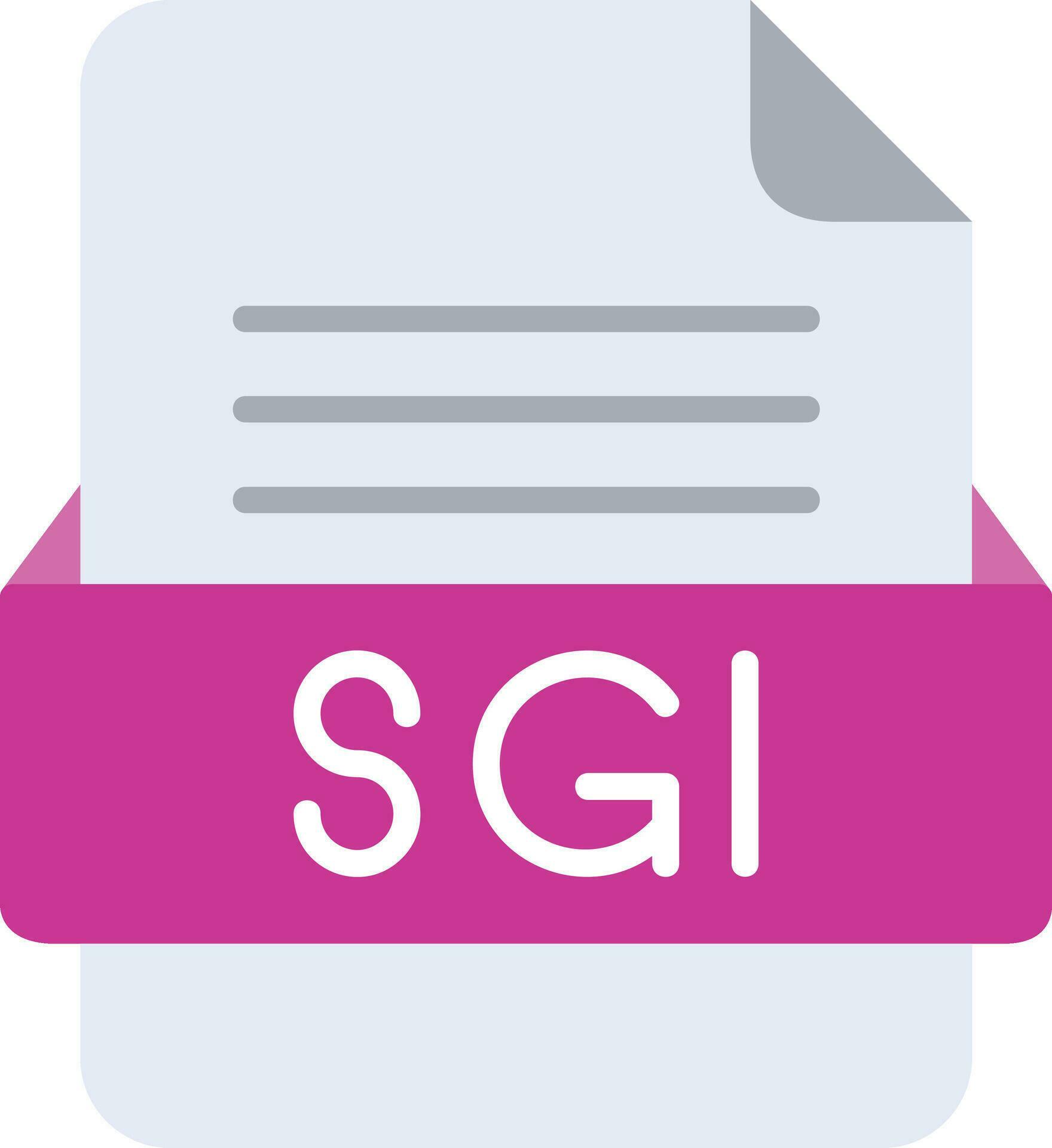 SGI File Format Line Icon 28642959 Vector Art at Vecteezy