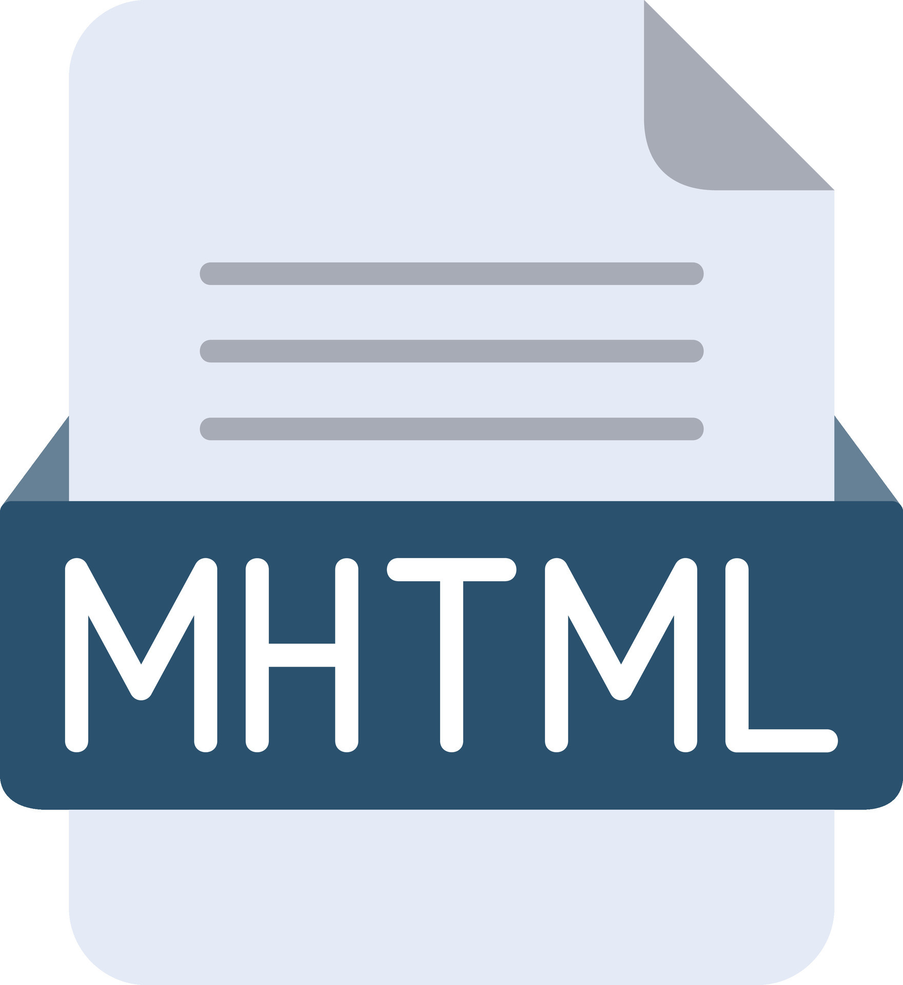 MHTML File Format Line Icon 28642976 Vector Art at Vecteezy