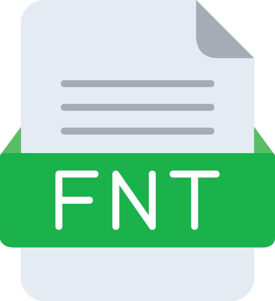 FNT File Format Line Icon 28642984 Vector Art at Vecteezy