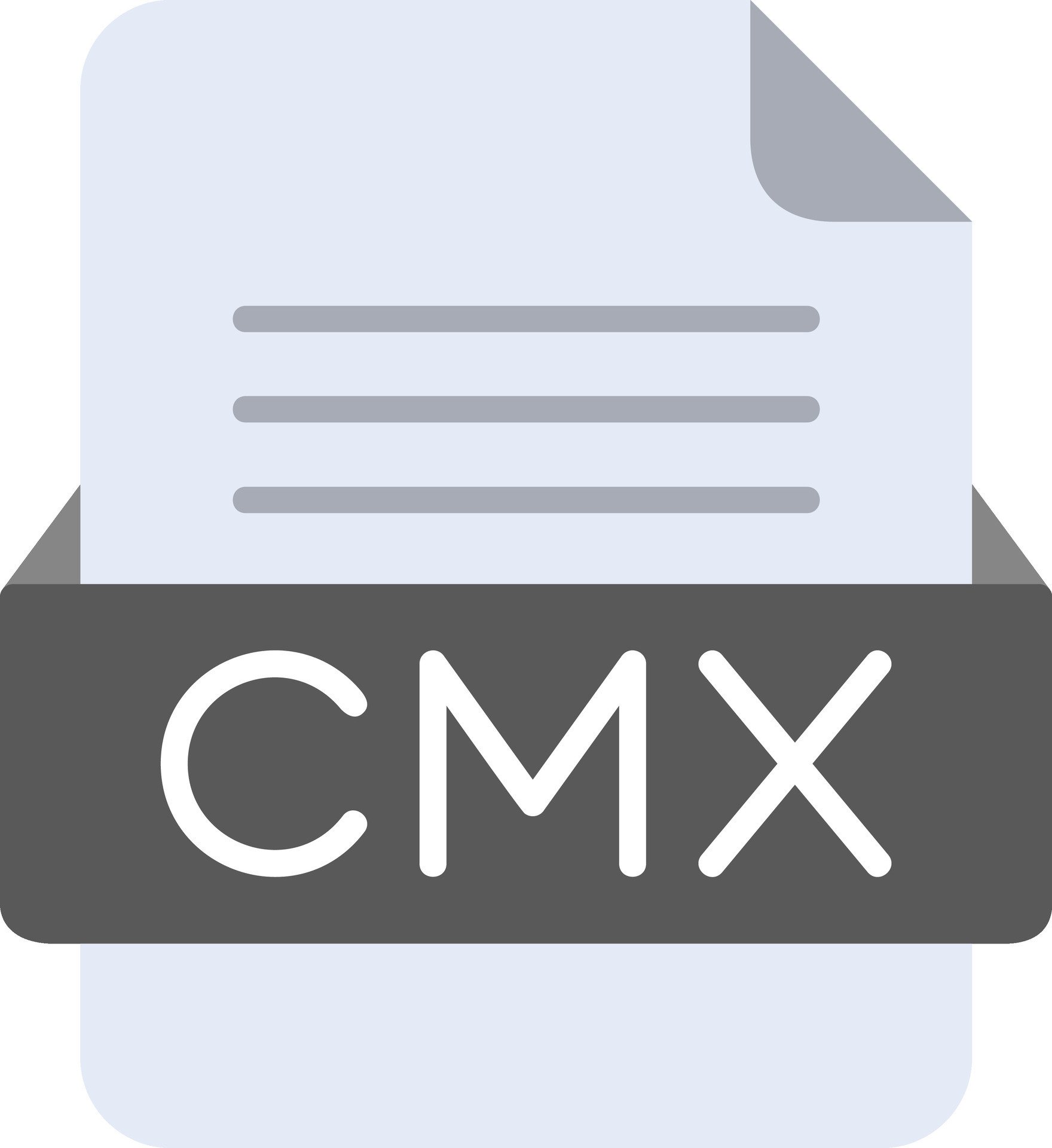 Cmx File Format Line Icon 28642997 Vector Art At Vecteezy
