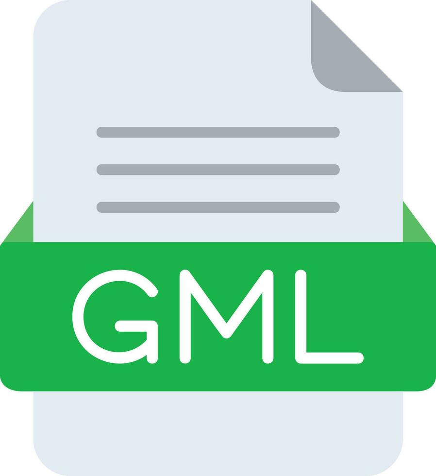 GML File Format Line Icon 28643021 Vector Art at Vecteezy