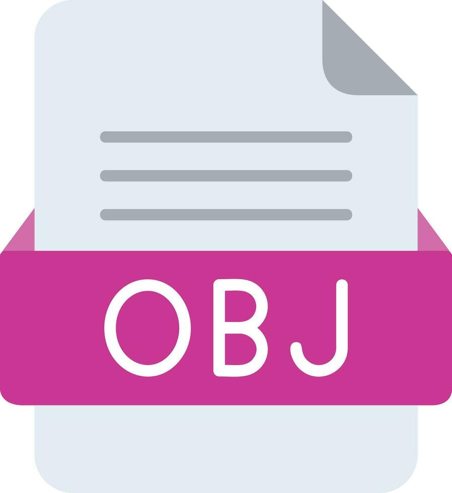 Obj File Format Line Icon 28643177 Vector Art At Vecteezy