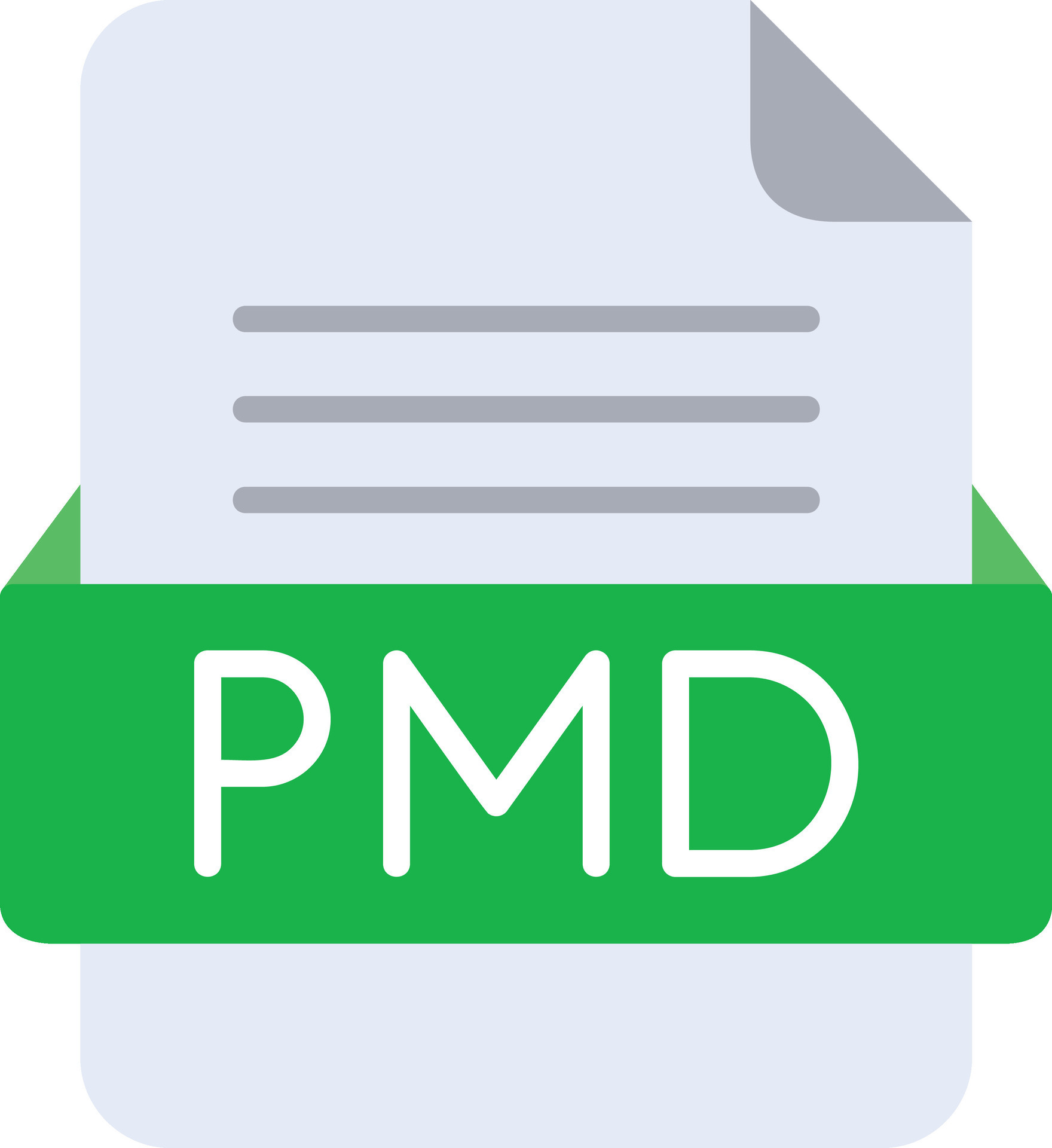 PMD File Format Line Icon 28643209 Vector Art at Vecteezy