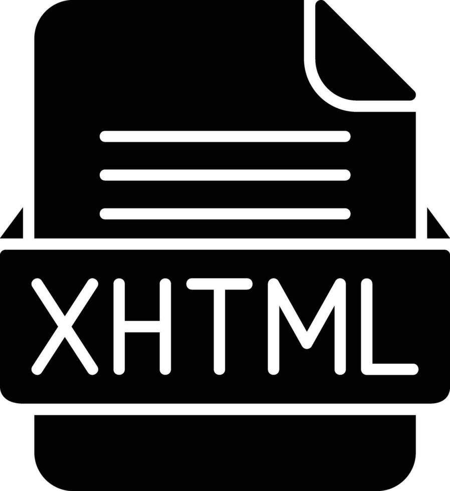 XHTML File Format Line Icon 28643210 Vector Art at Vecteezy
