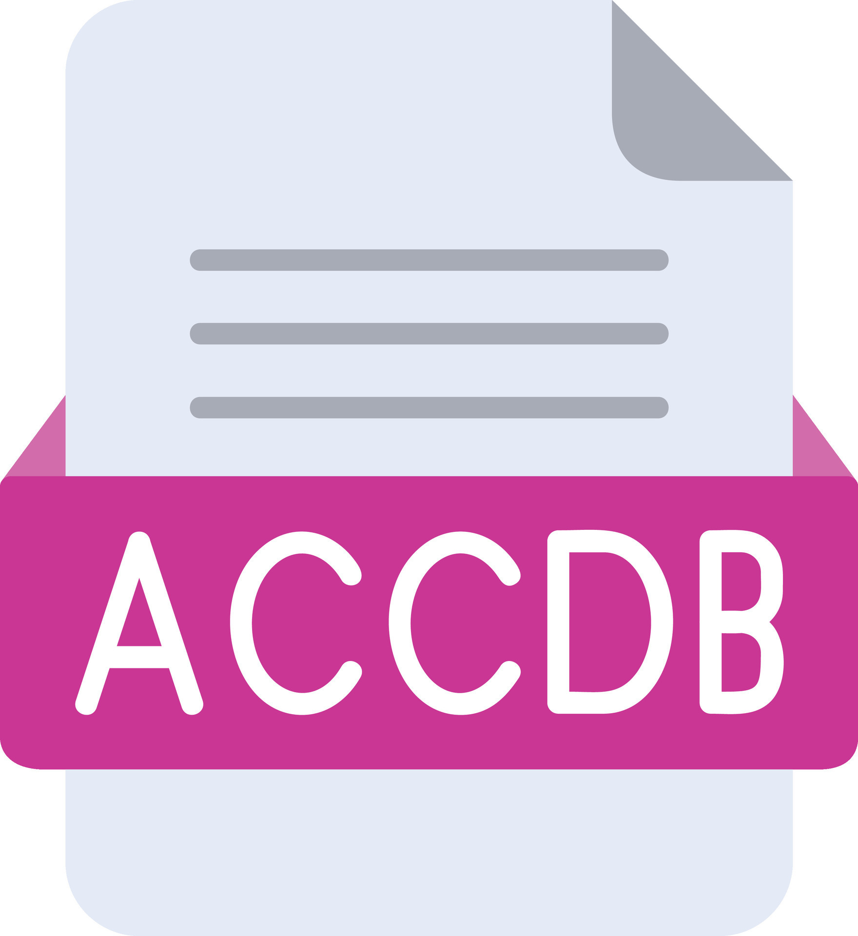 ACCDB File Format Line Icon 28643579 Vector Art at Vecteezy