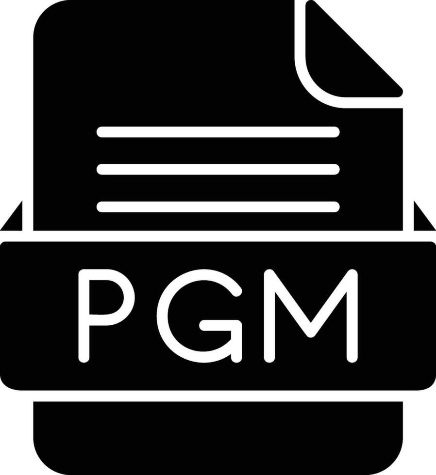 PGM File Format Line Icon 28643924 Vector Art at Vecteezy