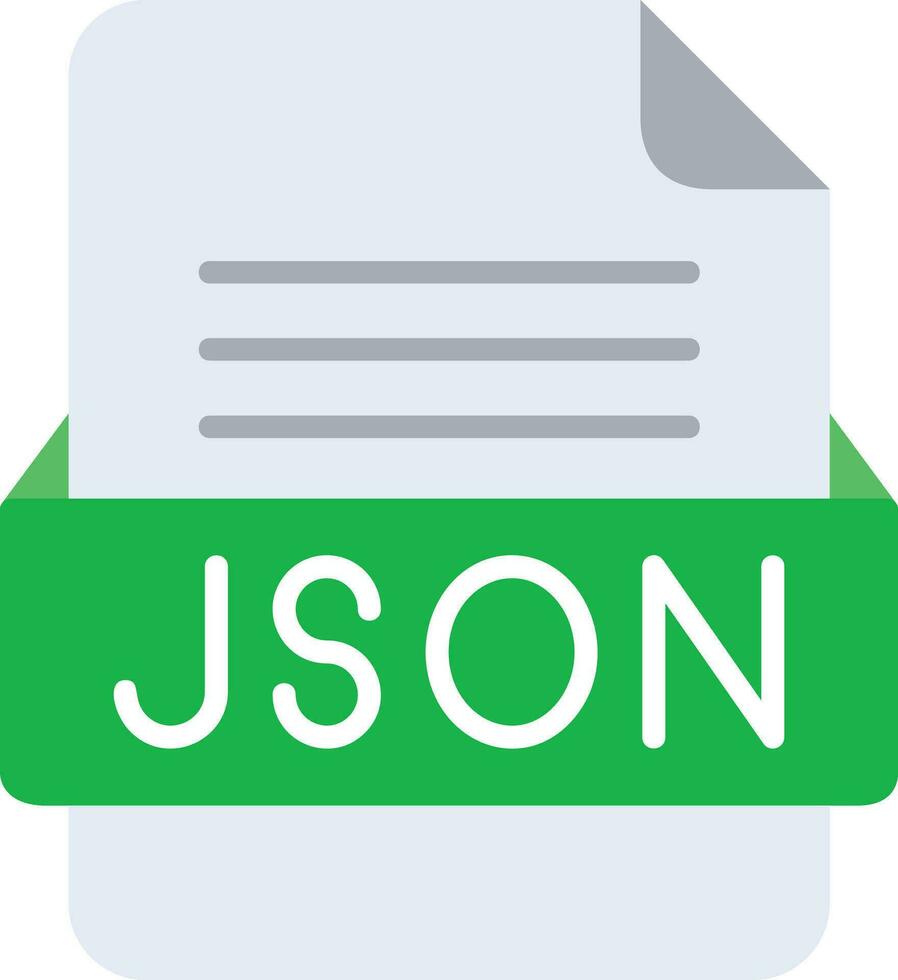 Json File Format Line Icon 28644017 Vector Art At Vecteezy