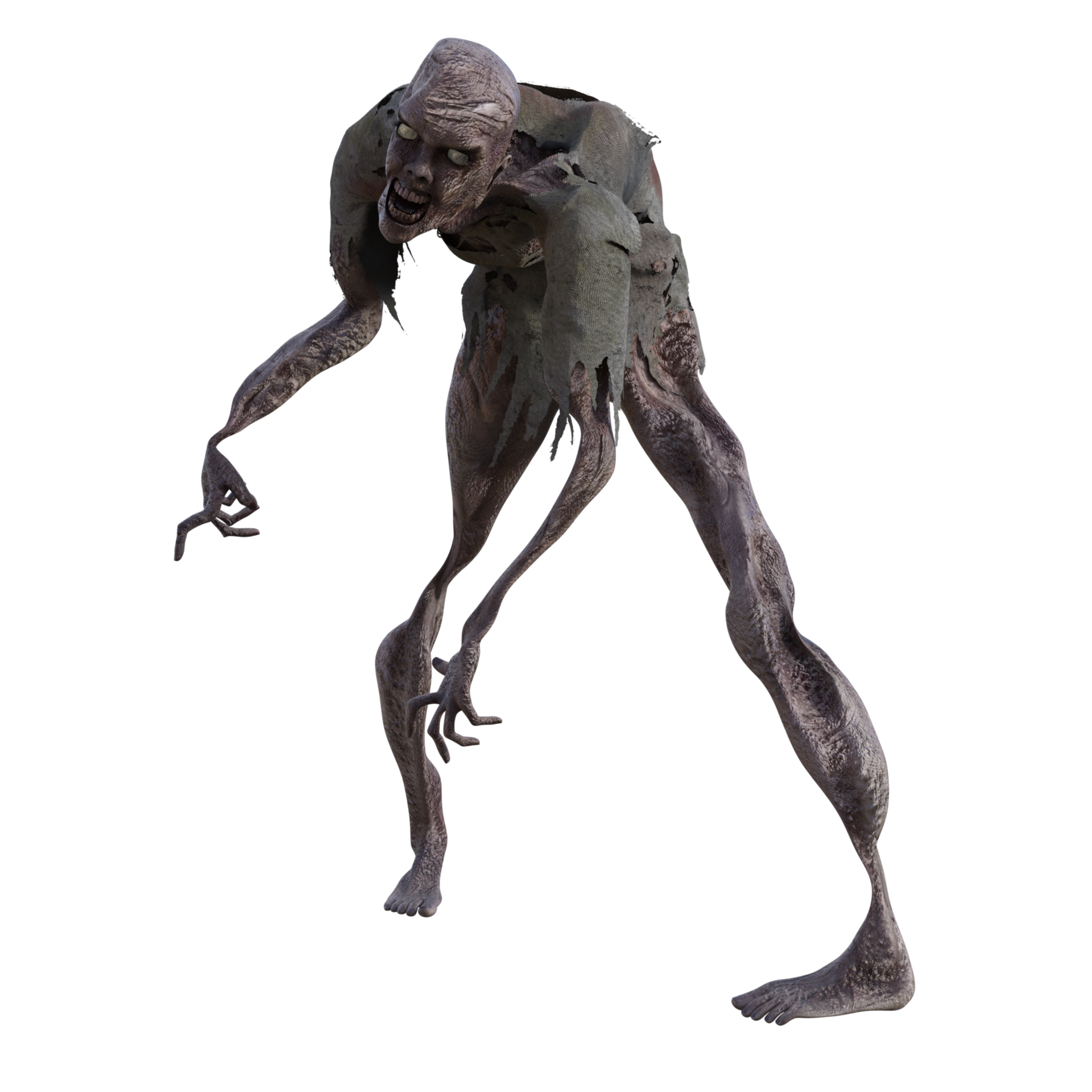 Zombie Isolato 3d 28646401 Png