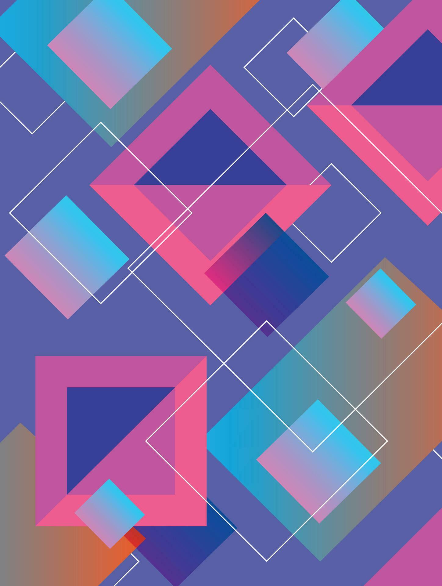 Geometrical rectangular gradient coloured vector design. 28646968 ...
