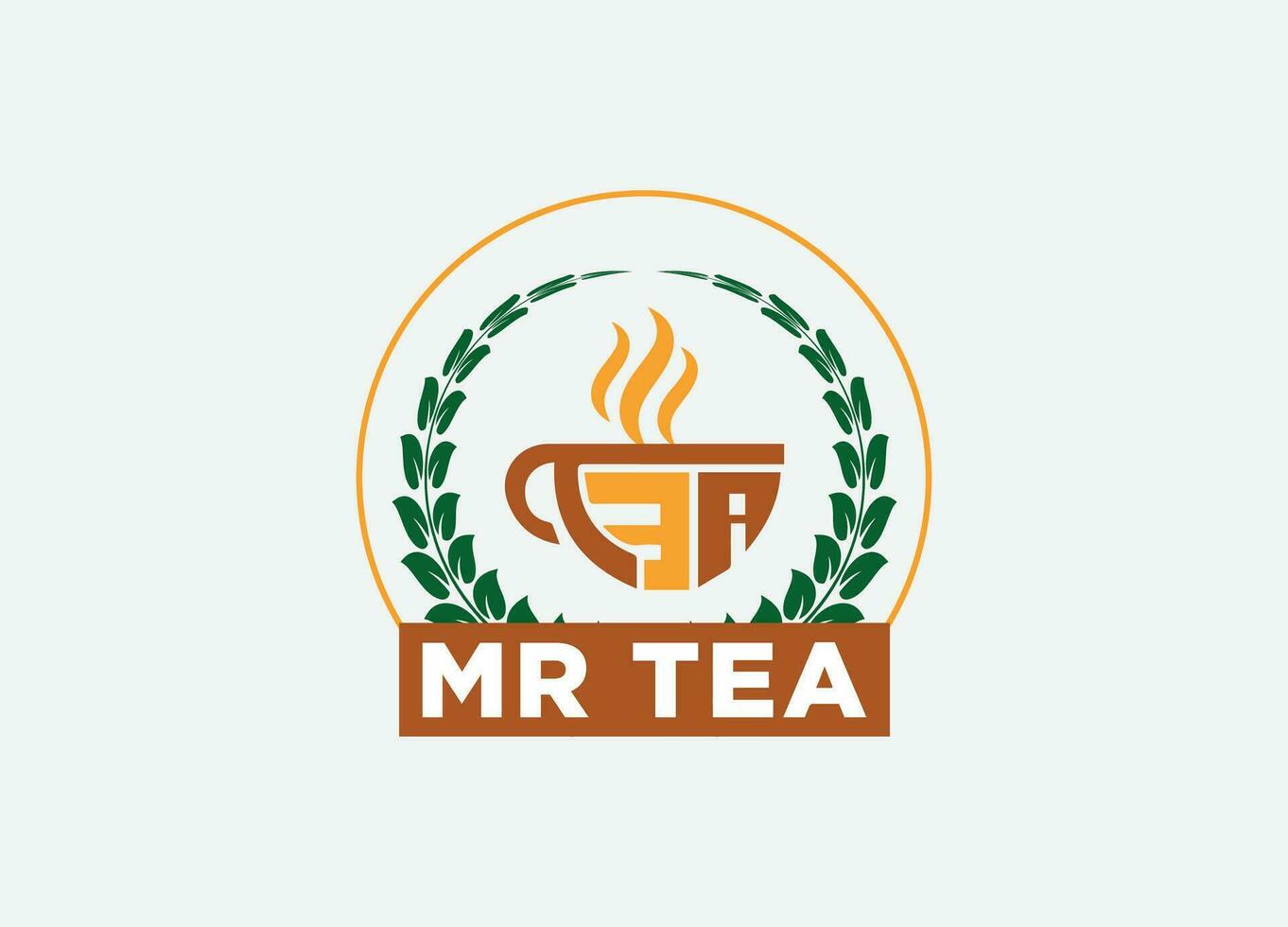 tea logo design template 28647174 Vector Art at Vecteezy