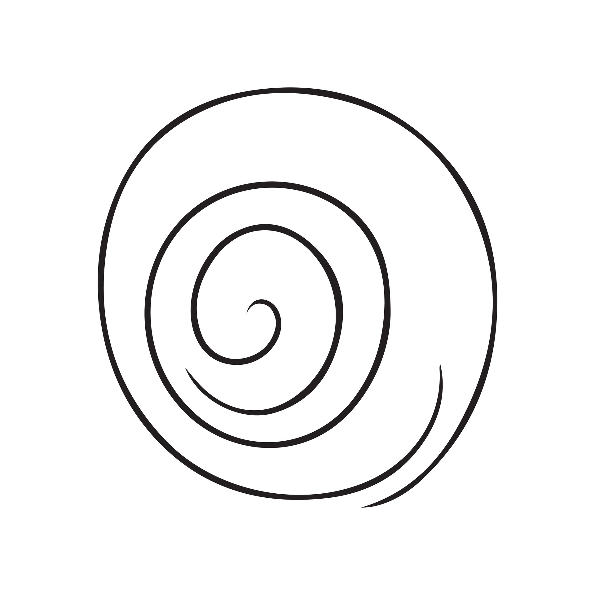 Circle Swirl Icon 28649184 Vector Art at Vecteezy