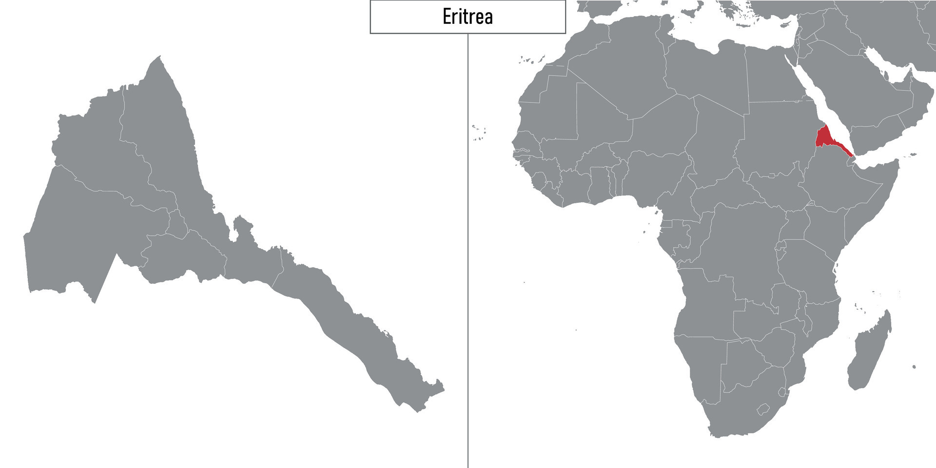 map of Eritrea and location on Africa map 28650162 Vector Art at Vecteezy map of Eritrea and location on Africa map 28650162 Vector Art at Vecteezy