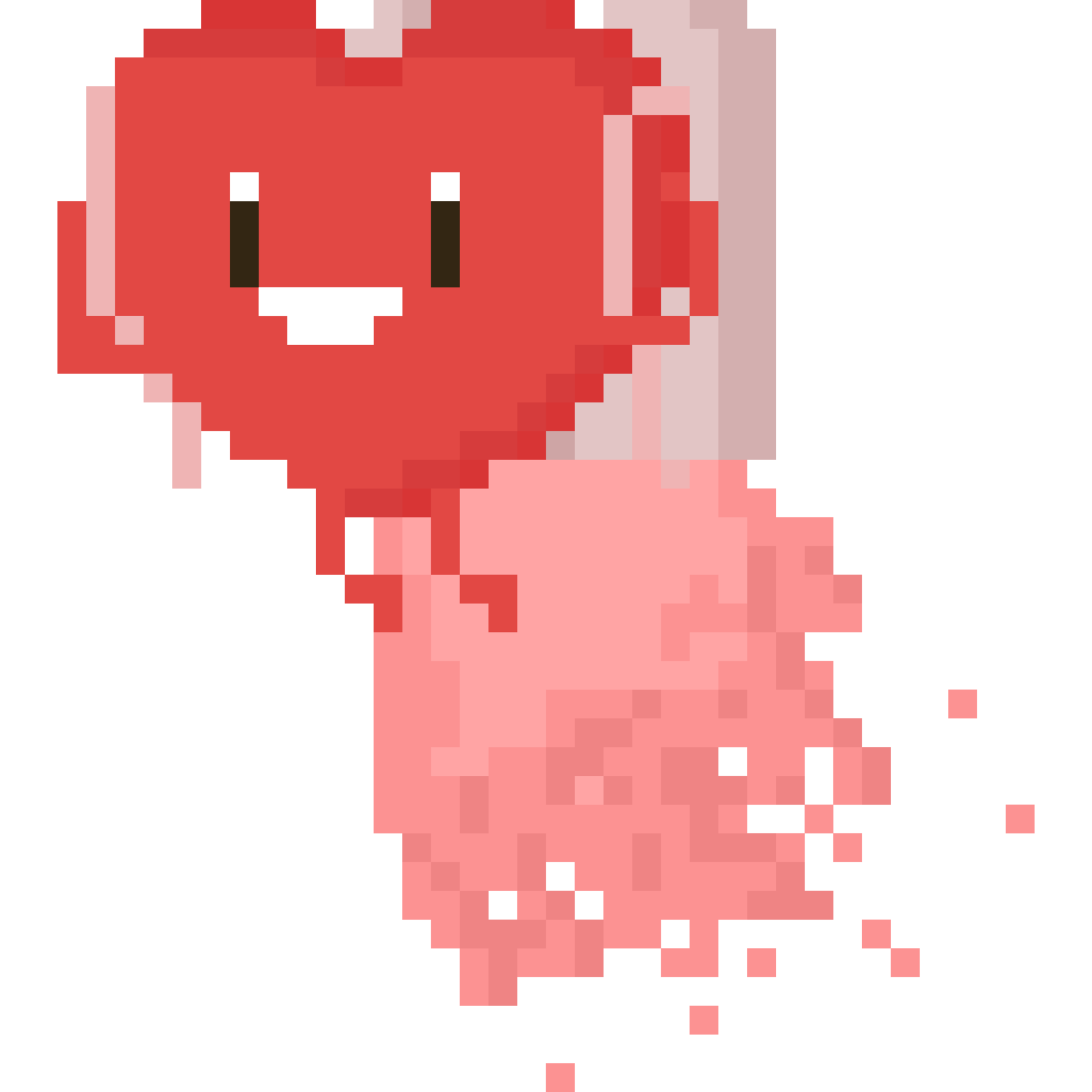 Pixel Art Heart Character Flying By Jetpack 28651705 Png 9413