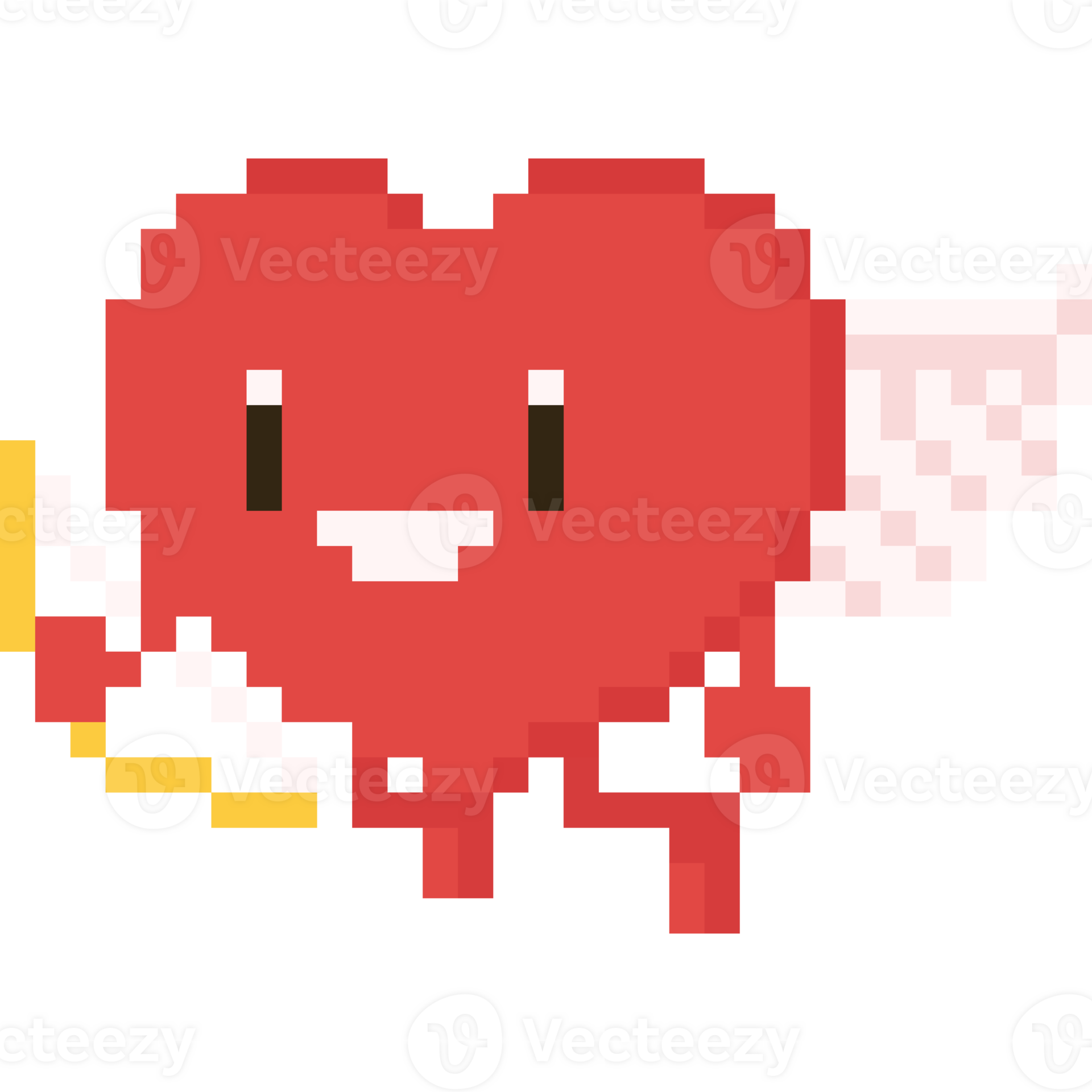 Pixel Art Heart Cupid Character 28651723 Png 7521