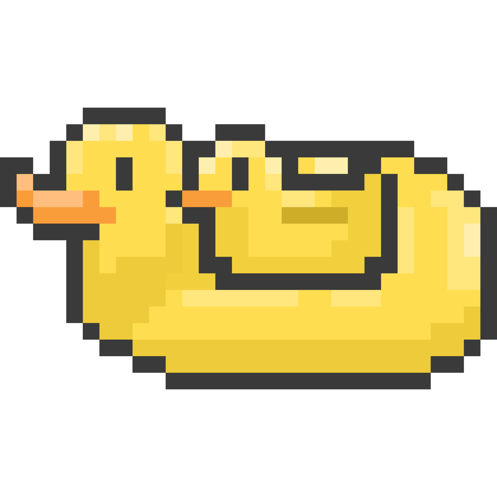 Pixel art rubber duck swim ring 28652113 PNG Pixel art rubber duck swim ring 28652113 PNG