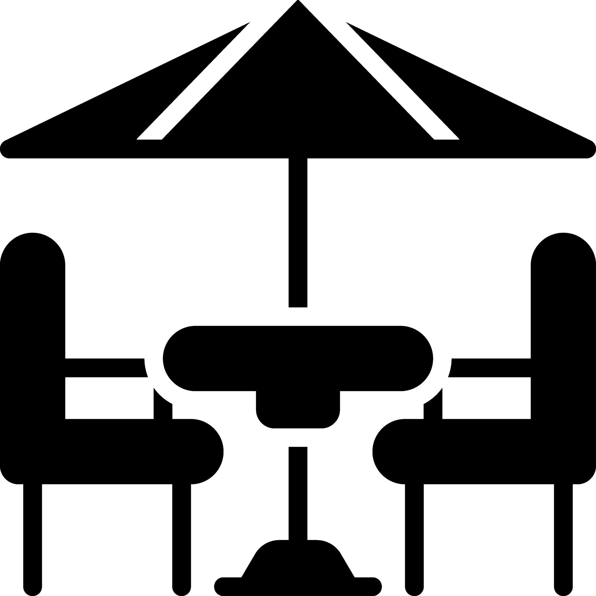 solid icon for terrace 28652821 Vector Art at Vecteezy