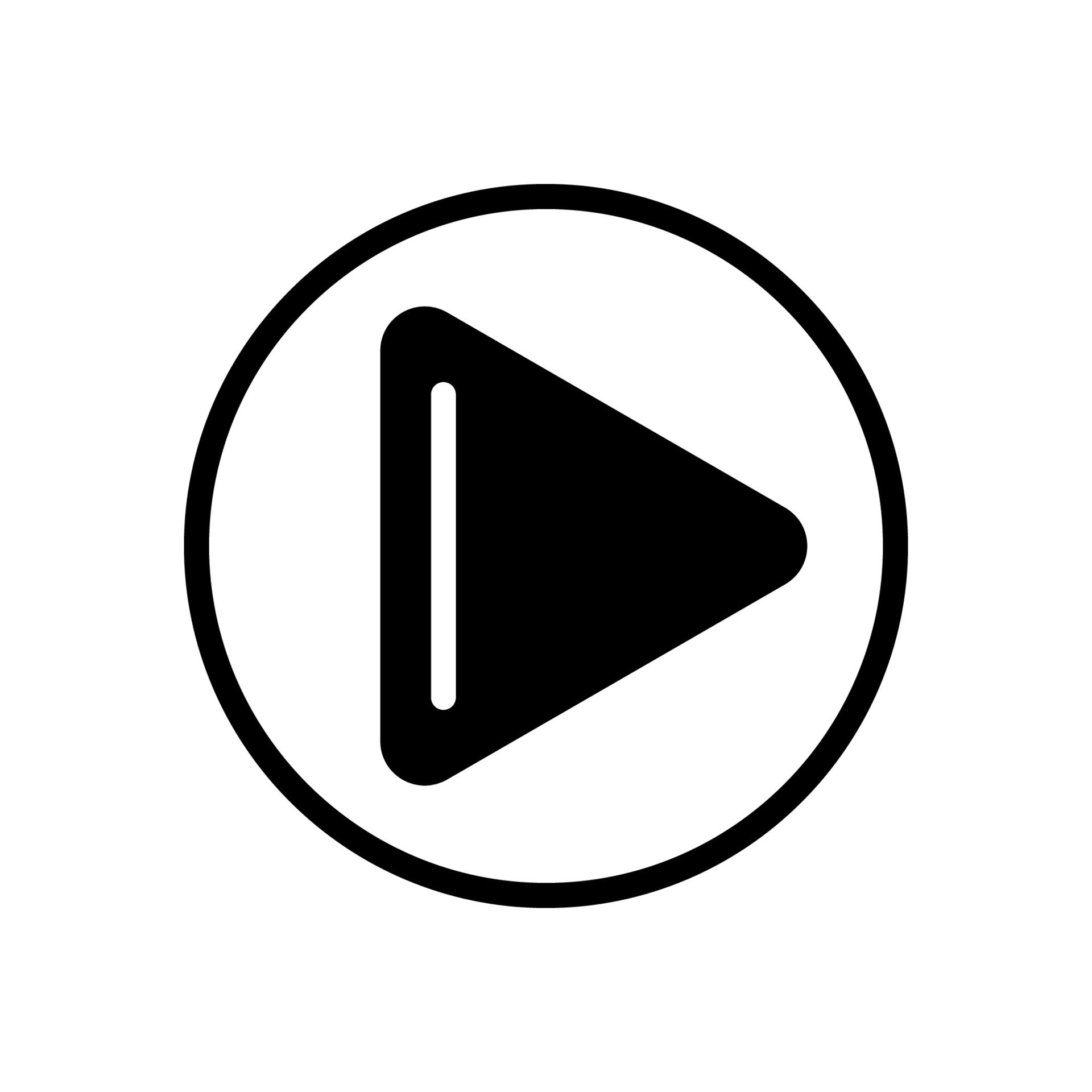 button icon solid style 28654970 Vector Art at Vecteezy