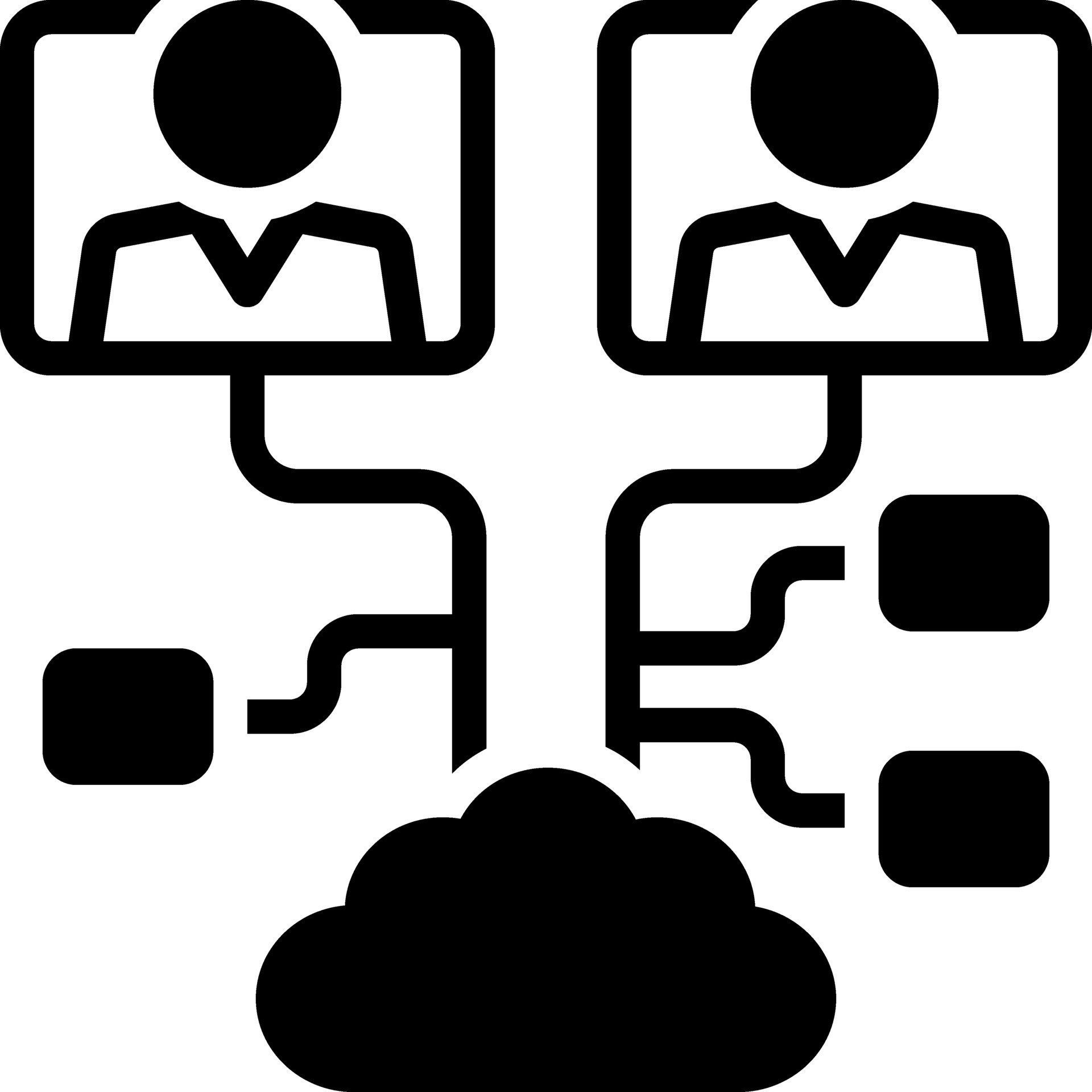 solid icon for clusters 28656613 Vector Art at Vecteezy