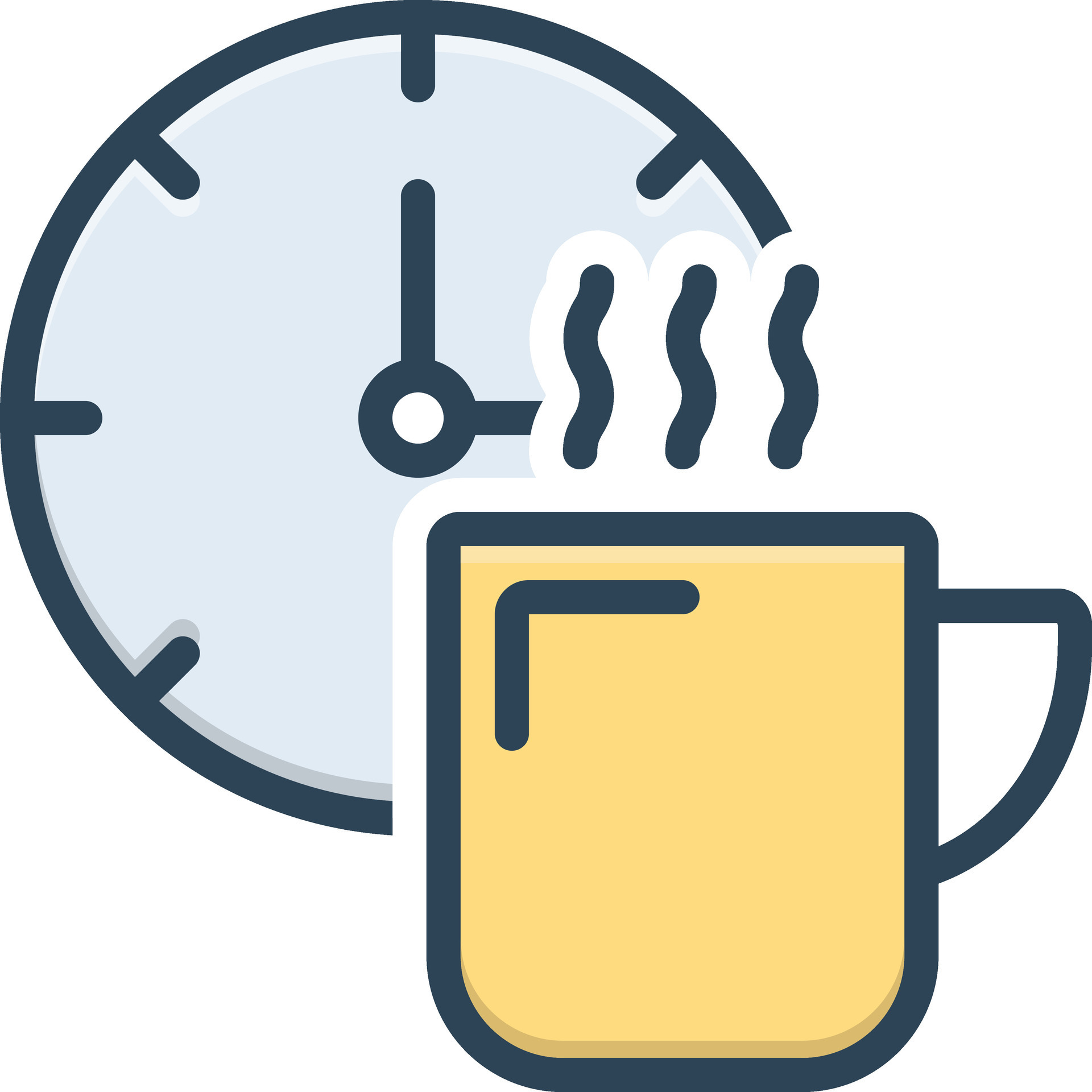 color icon for break 28660516 Vector Art at Vecteezy