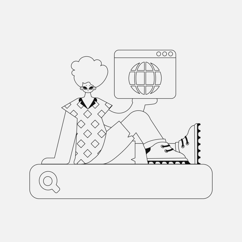 Page 13 Man Holding Mobile Vector Art Icons And Graphics For Free