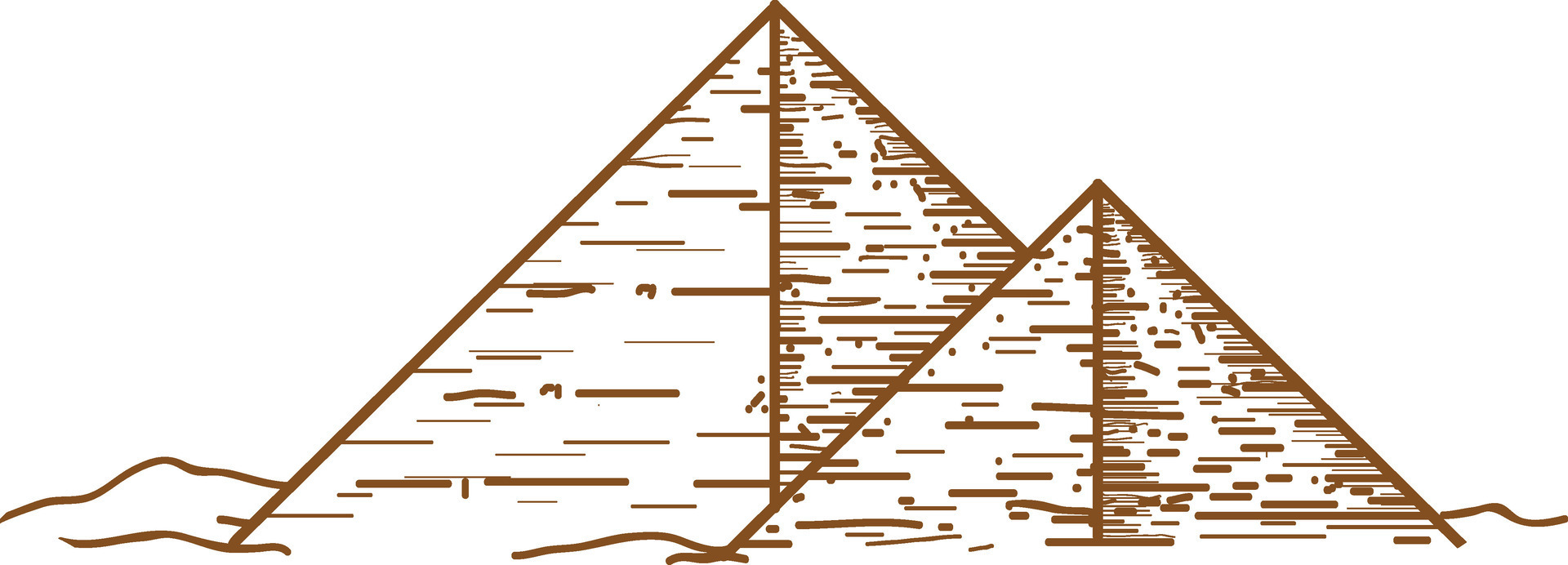 Pyramids vector design 28662083 Vector Art at Vecteezy