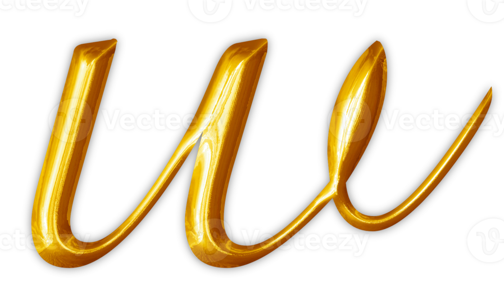Golden Lowercase Alphabet Letters 28671823 Png