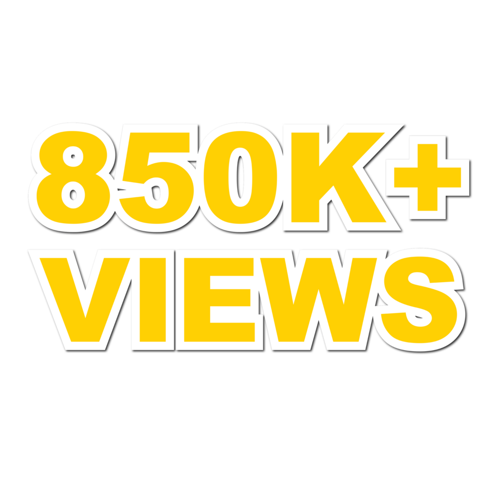 850k Views, 850k Views Png, 850k Views Celebration 28673345 PNG 850k Views, 850k Views Png, 850k Views Celebration 28673345 PNG