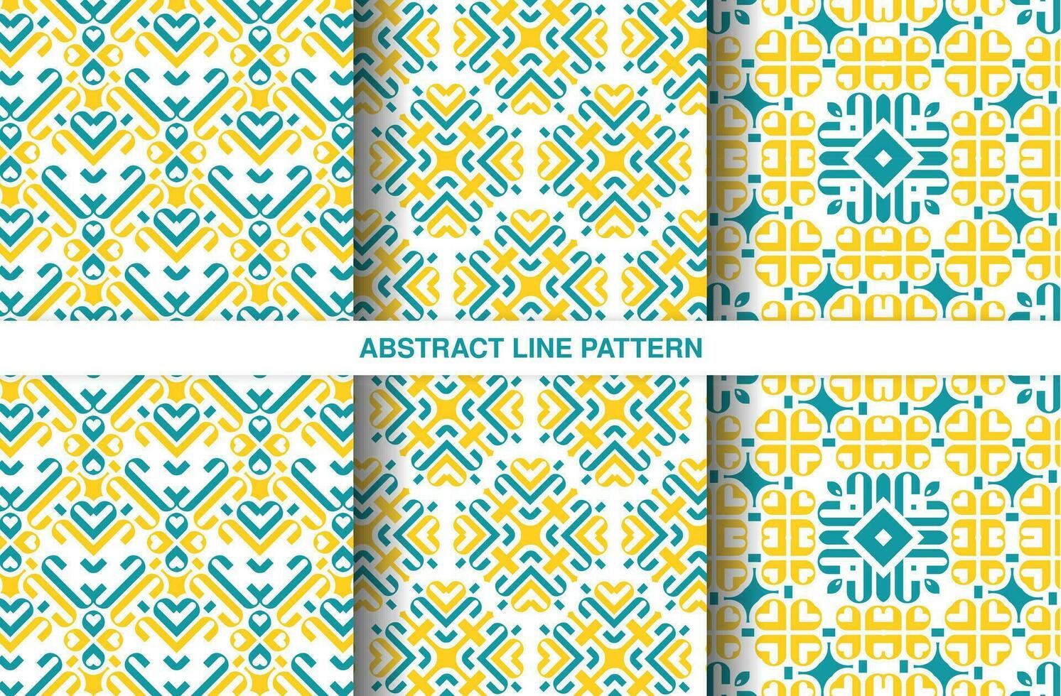 Collection of Colorful abstract geometric pattern design 28675462 ...