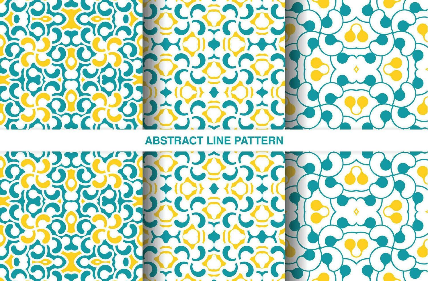 Collection of Colorful abstract geometric pattern design 28675491 ...