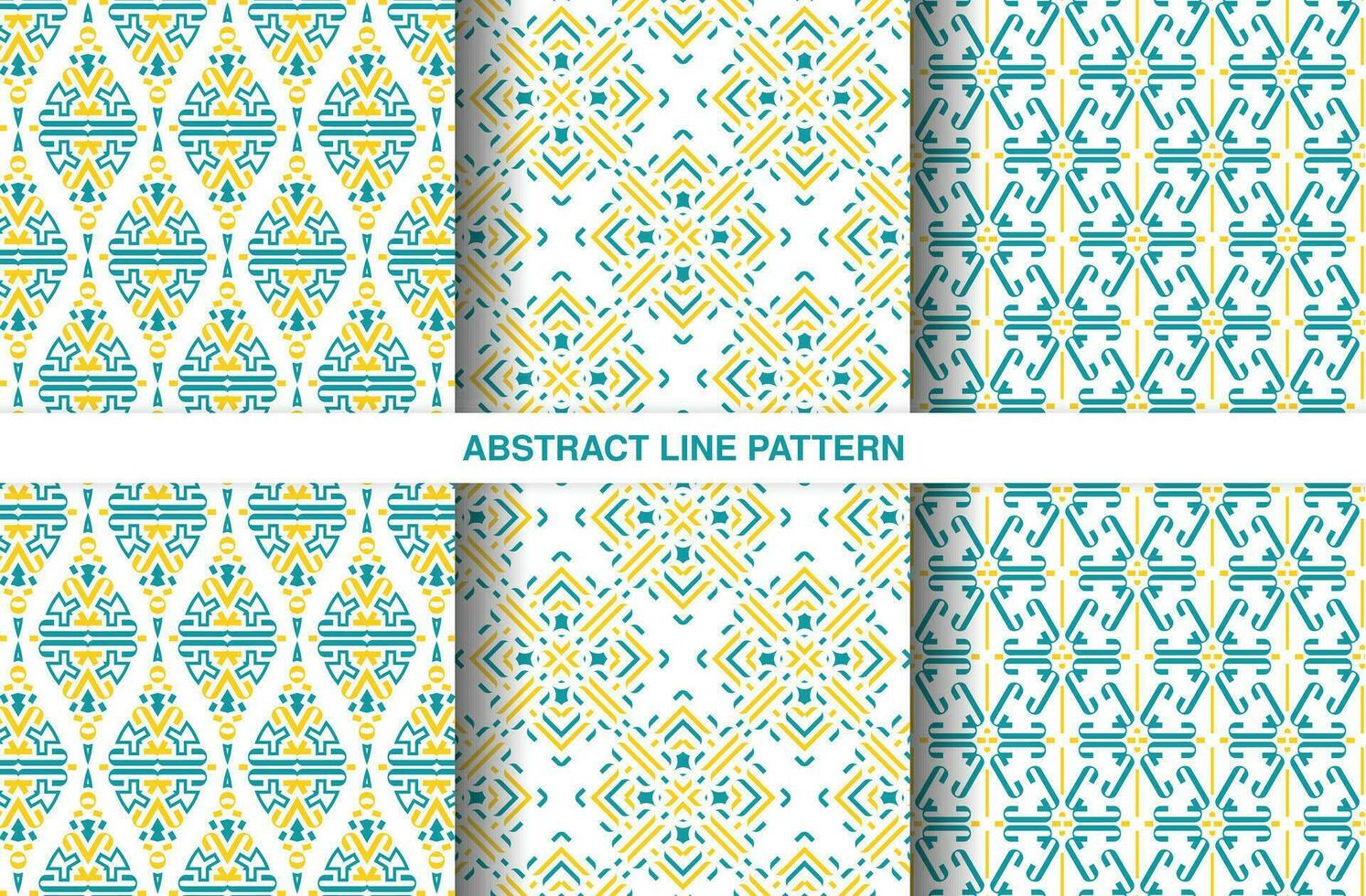 Collection of Colorful abstract geometric pattern design 28675742 ...