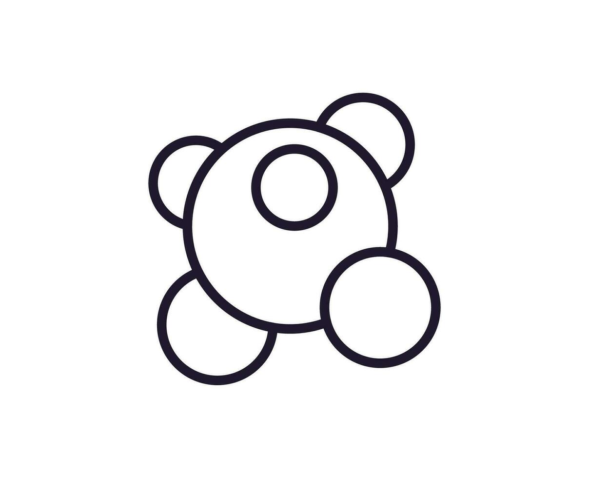 Atom line icon on white background 28684415 Vector Art at Vecteezy Atom line icon on white background 28684415 Vector Art at Vecteezy