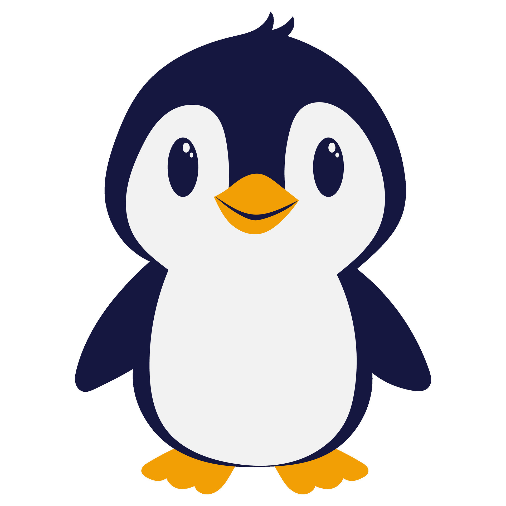cute penguin vector illustration 28687872 Vector Art at Vecteezy