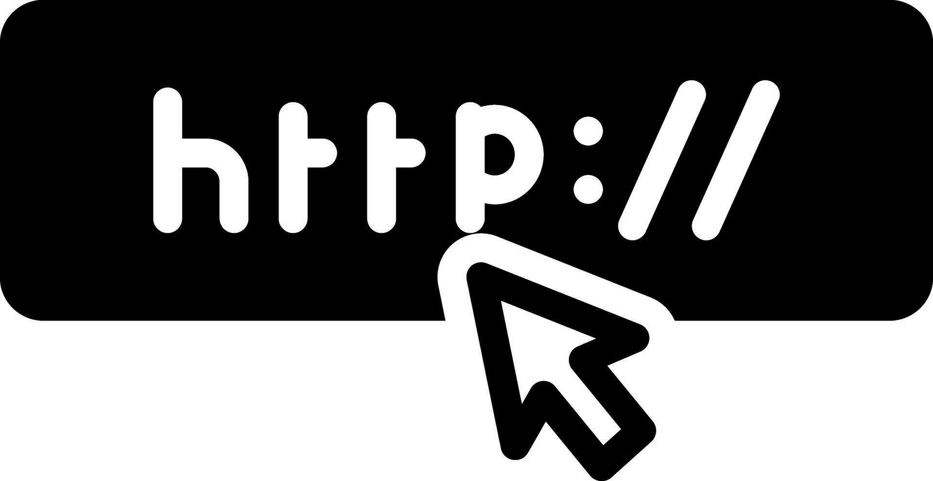 solid icon for urls 28694871 Vector Art at Vecteezy