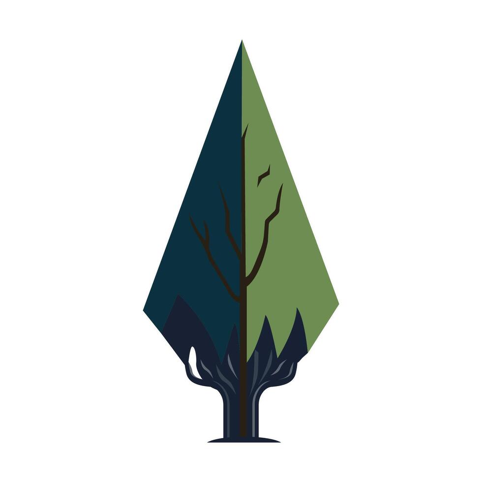 Abstract tree vector image.3 28696953 Vector Art at Vecteezy