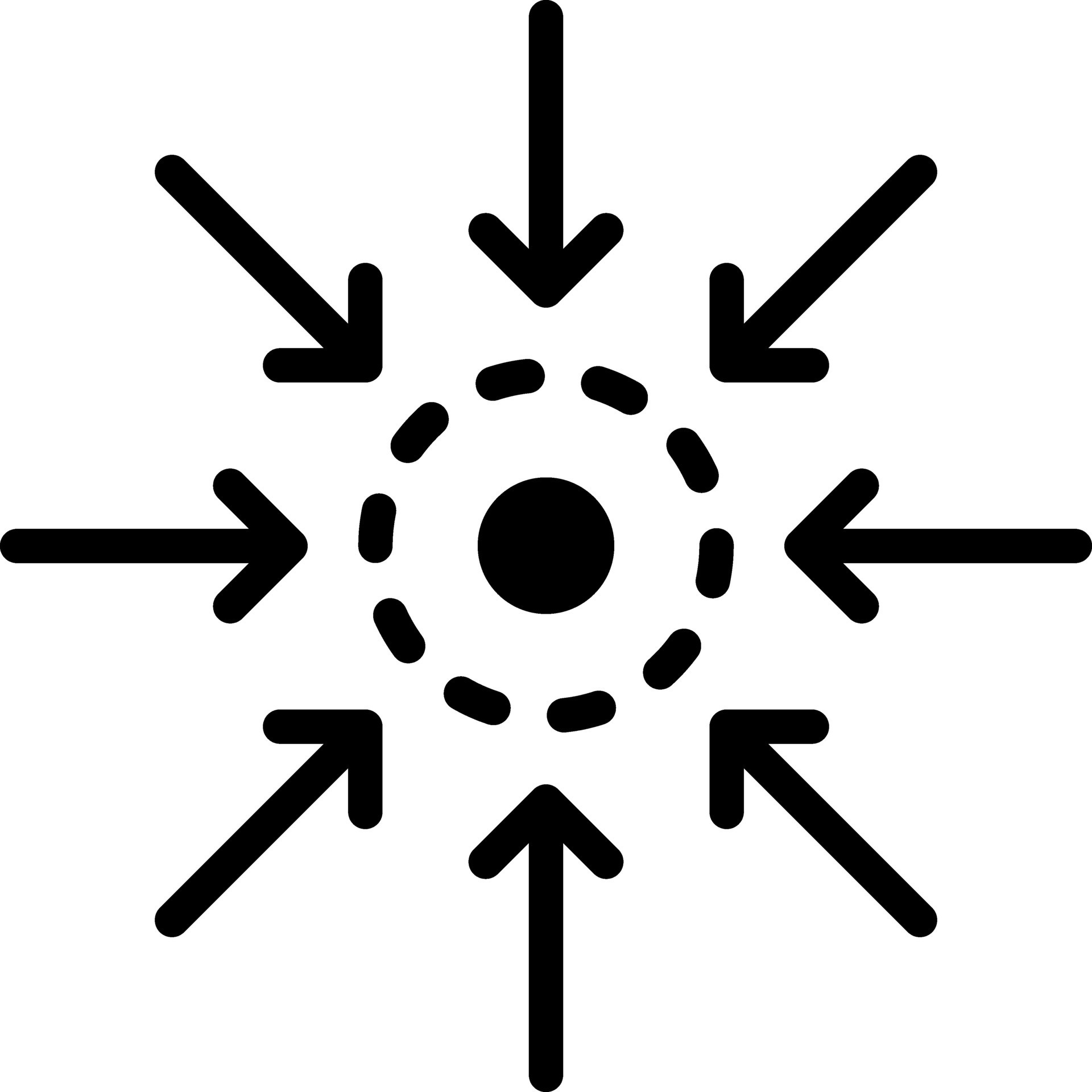 solid icon for centre 28697915 Vector Art at Vecteezy