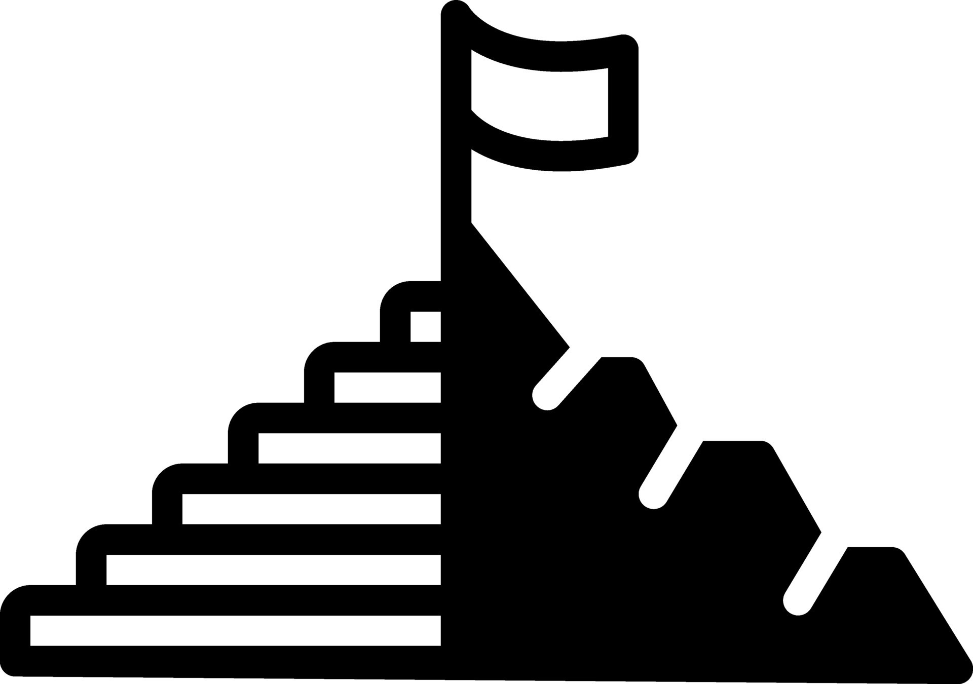 solid icon for achieving 28699079 Vector Art at Vecteezy