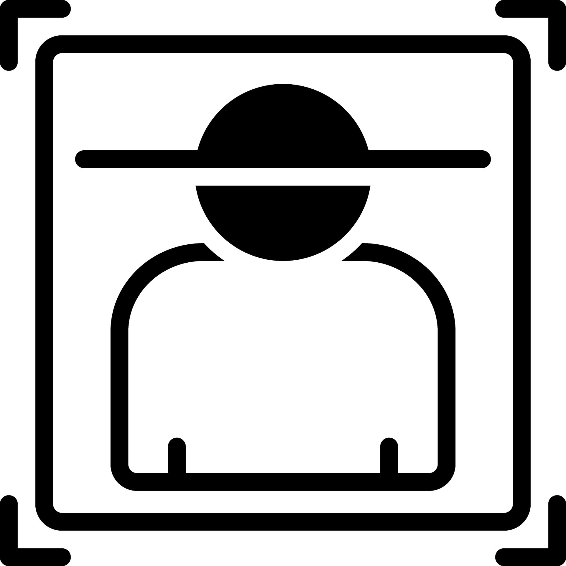 solid icon for recognition 28699089 Vector Art at Vecteezy