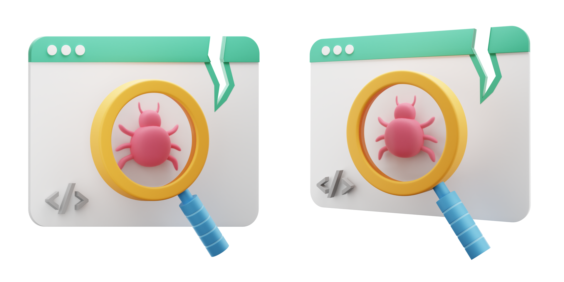 Web Bug Detected 3d Icon Showcasing Bug Detection 3d Icon 3d Icon Bug Identification 28700118 Png