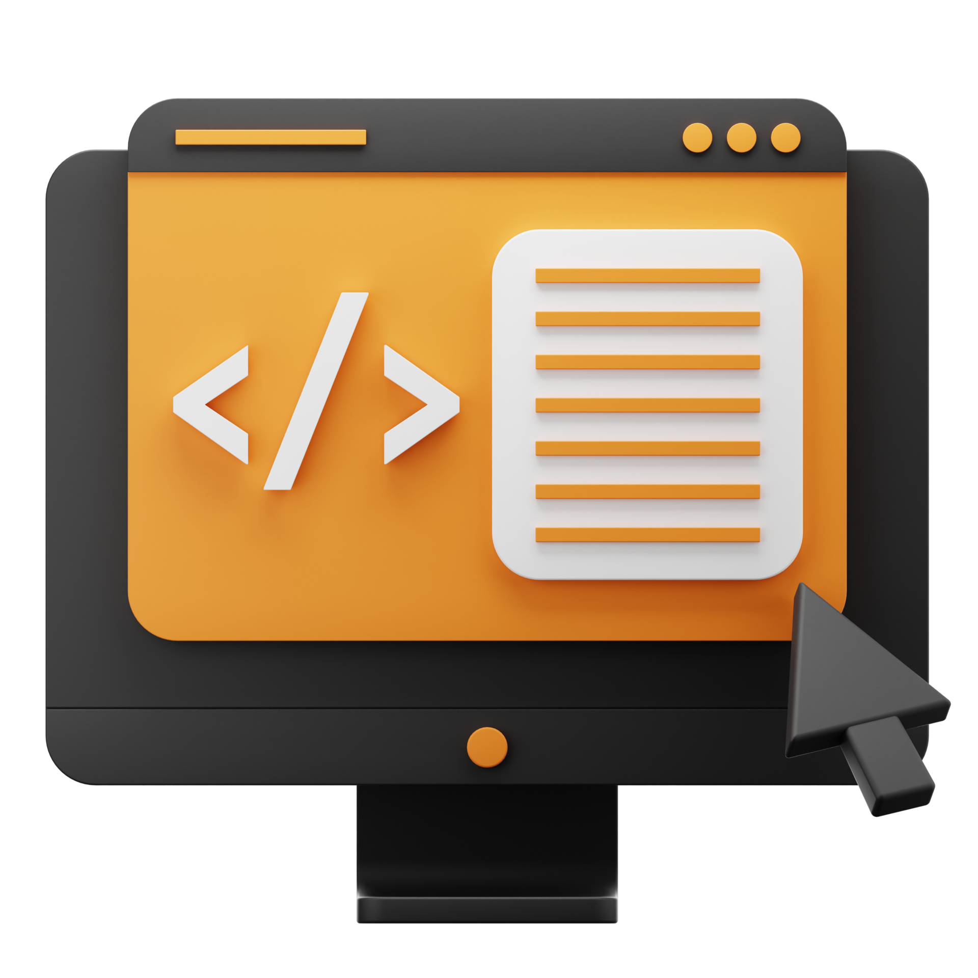 Web Coding Service 3d Icon 28700144 Png